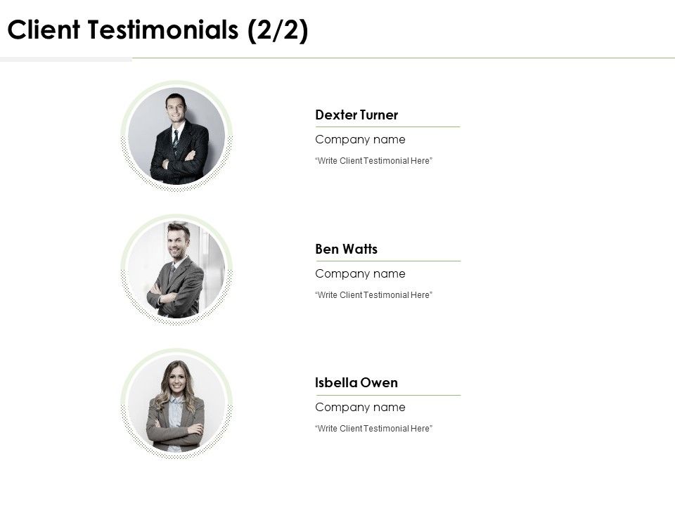 Client Testimonials Communication Ppt PowerPoint Presentation Styles ...