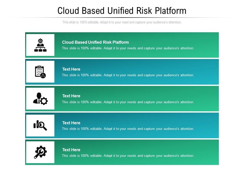 Cloud Based Unified Risk Platform Ppt PowerPoint Presentation ...