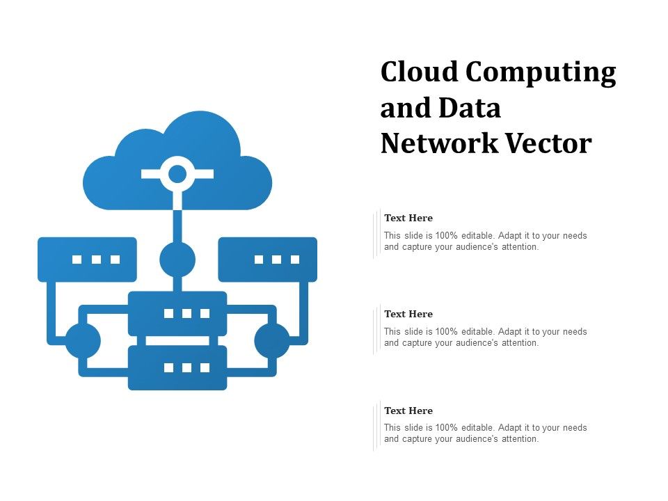 Cloud Computing And Data Network Vector Ppt Powerpoint Presentation File Layout Ideas Pdf