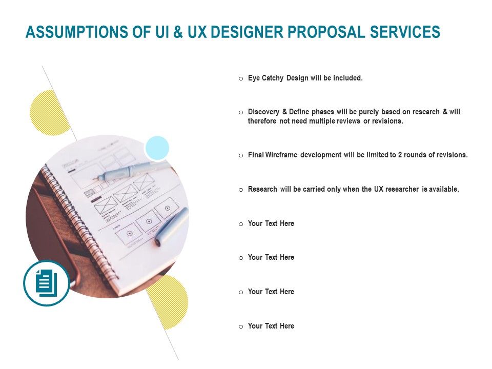 Command Line Interface Assumptions Of UI And UX Designer Proposal Services