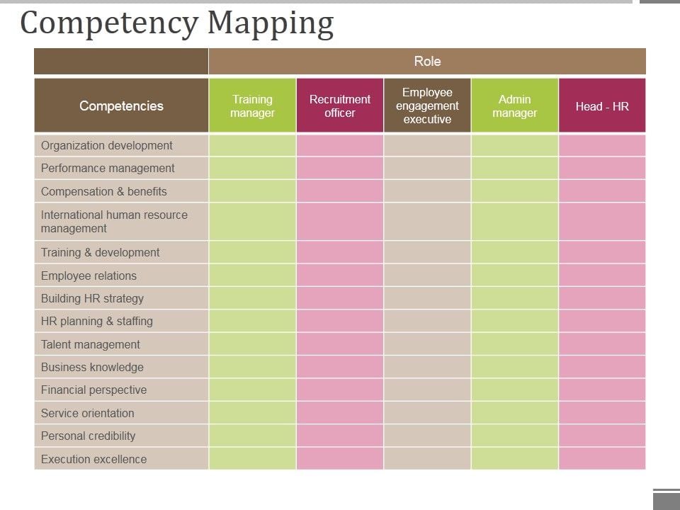Competency Mapping Ppt PowerPoint Presentation Slides Gridlines