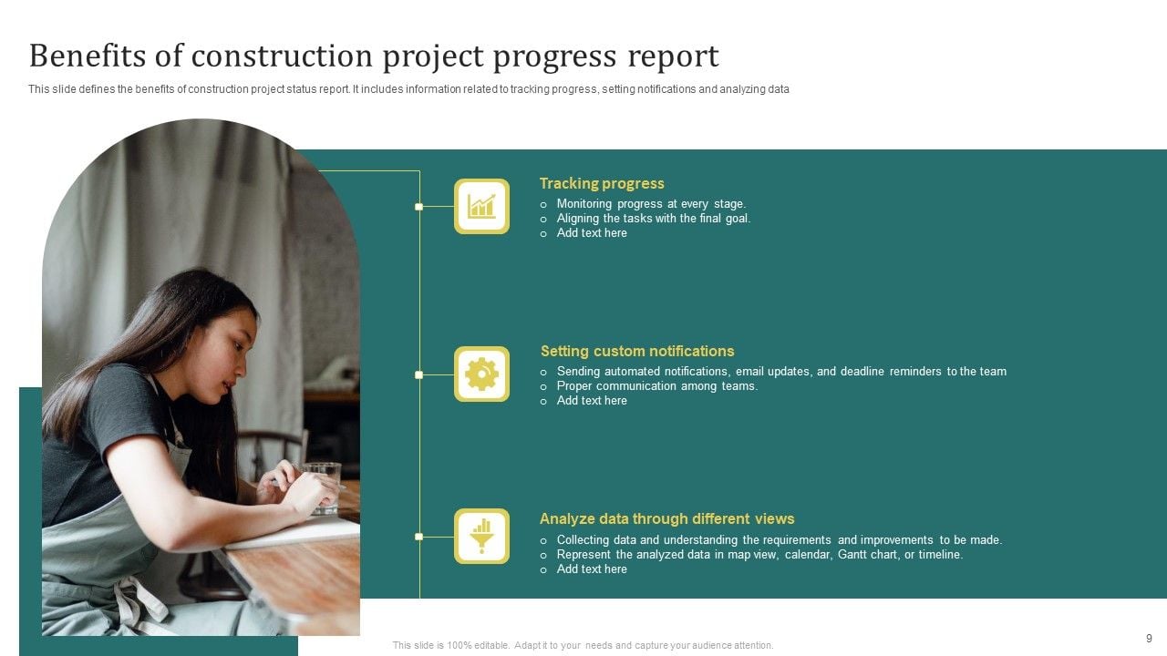 Construction Project Progress Report Ppt PowerPoint Presentation ...