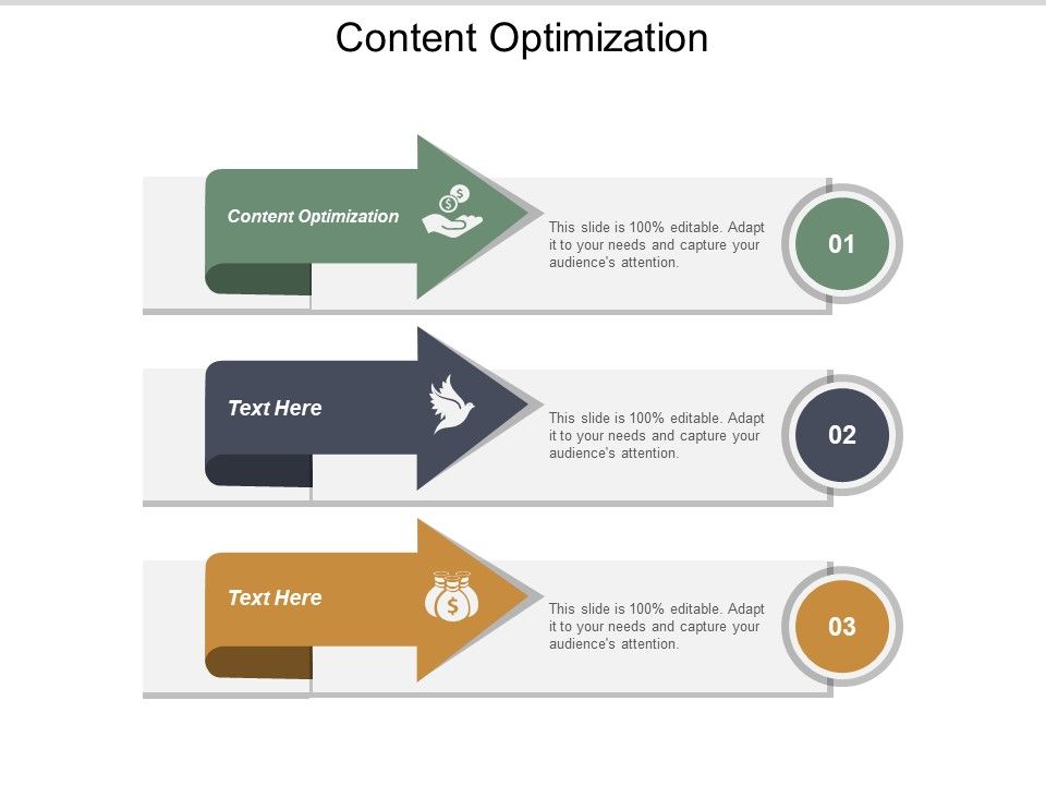 Content Optimization Ppt Powerpoint Presentation Model Deck Cpb