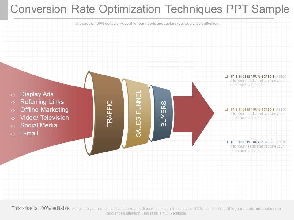 Conversion Rate Optimization Techniques Ppt Sample Conversion Rate Optimization Techniques Ppt Sample