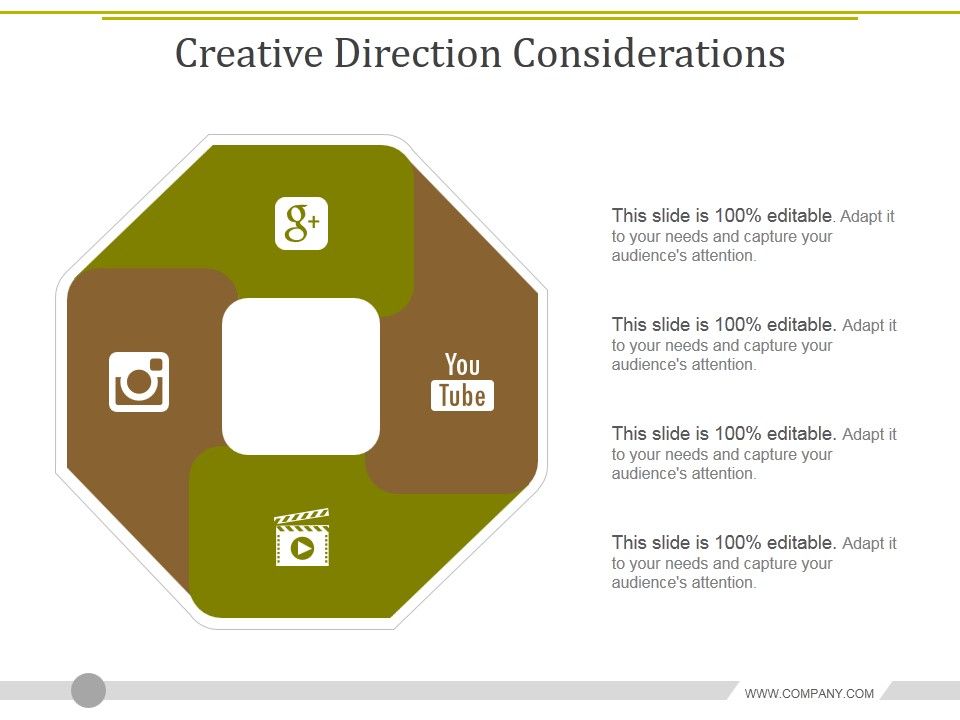 Creative Direction Considerations Ppt PowerPoint Presentation Layouts ... Creative Direction Considerations Ppt PowerPoint Presentation Layouts ...