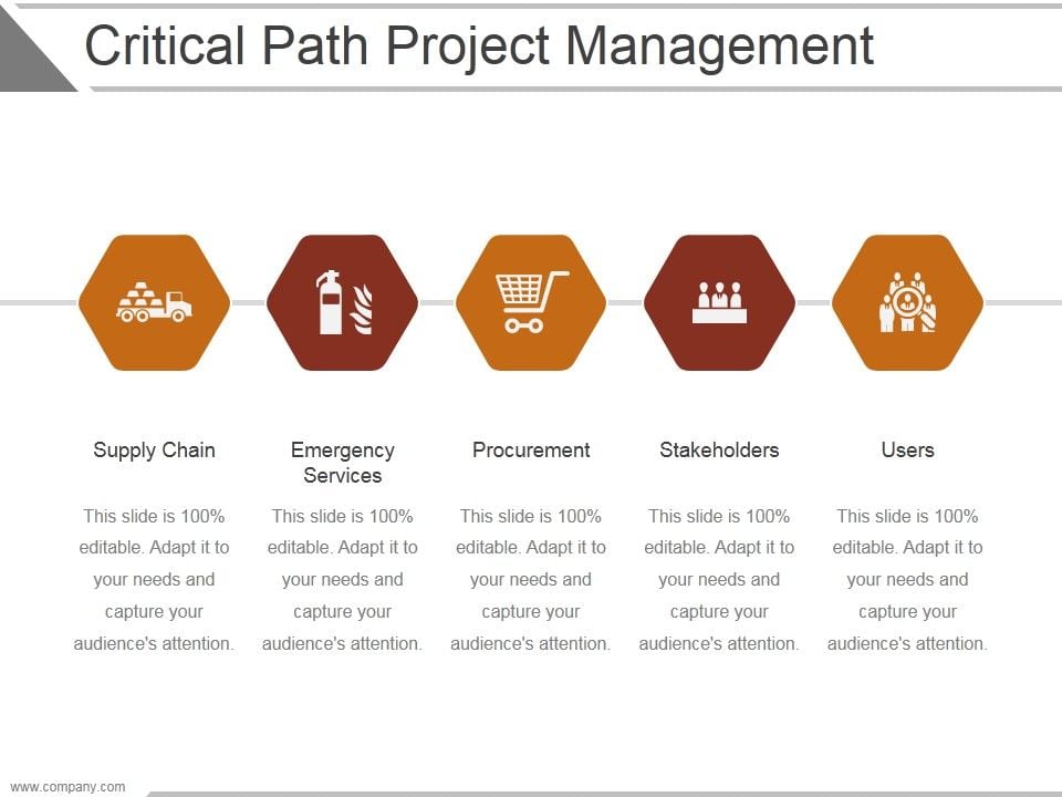 Critical Path Project Management Ppt PowerPoint Presentation Designs