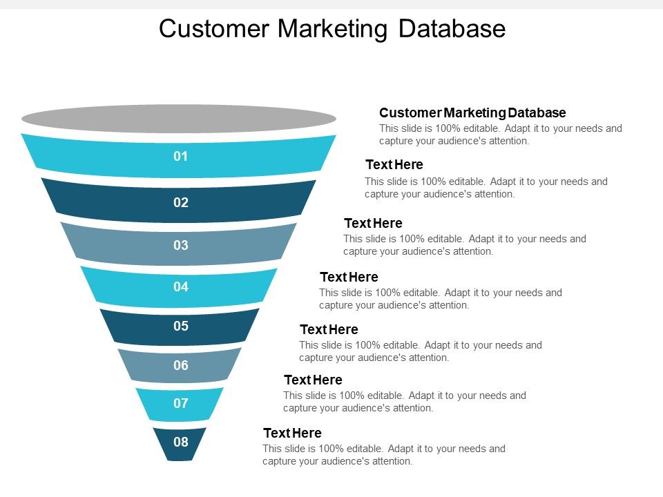 Customer Marketing Database Ppt Powerpoint Presentation Pictures Slide Download Cpb 