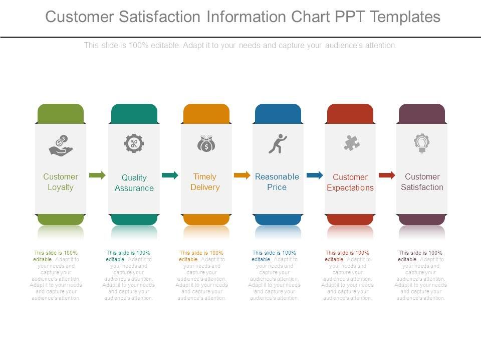 Customer Satisfaction Information Chart Ppt Templates