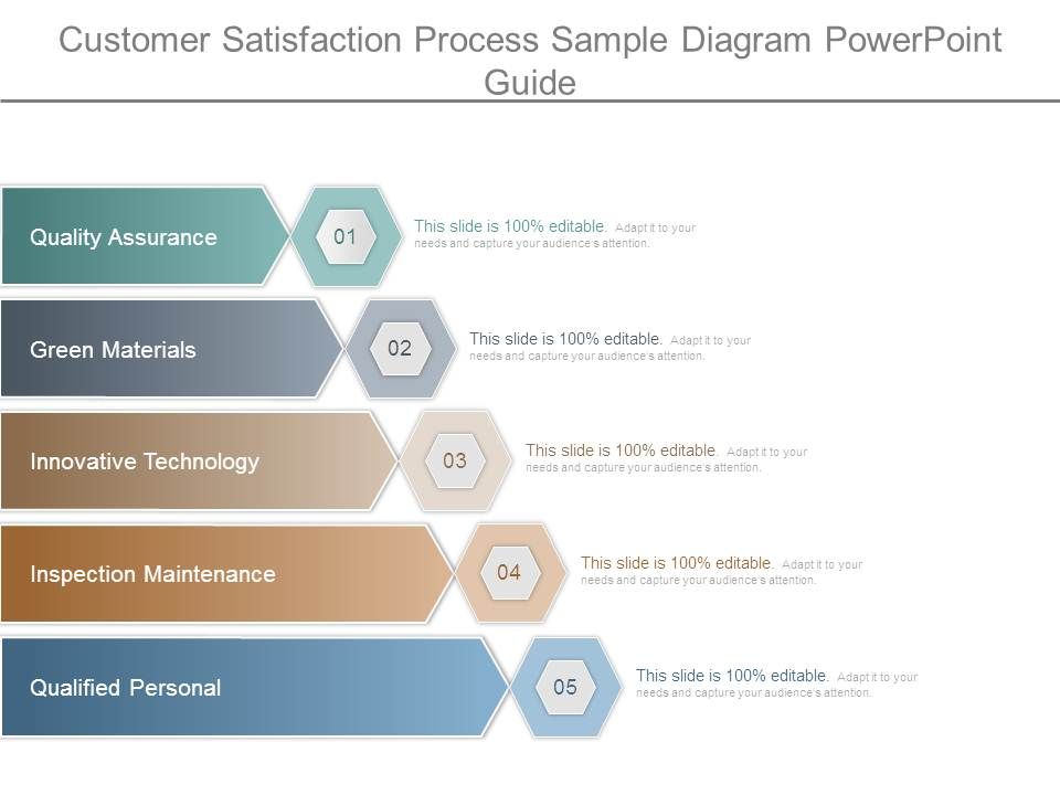 Customer Satisfaction Process Sample Diagram Powerpoint Guide