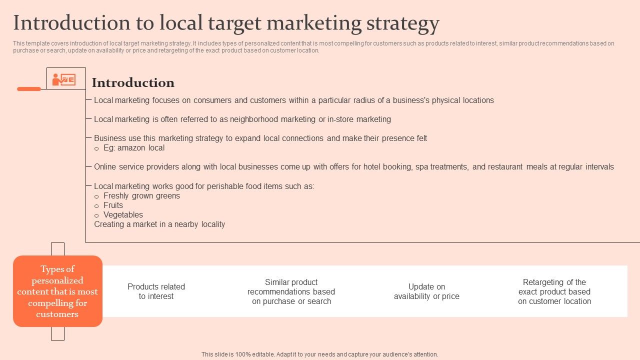 Customised Advertising Strategies Introduction To Local Target ... Customised Advertising Strategies Introduction To Local Target ...
