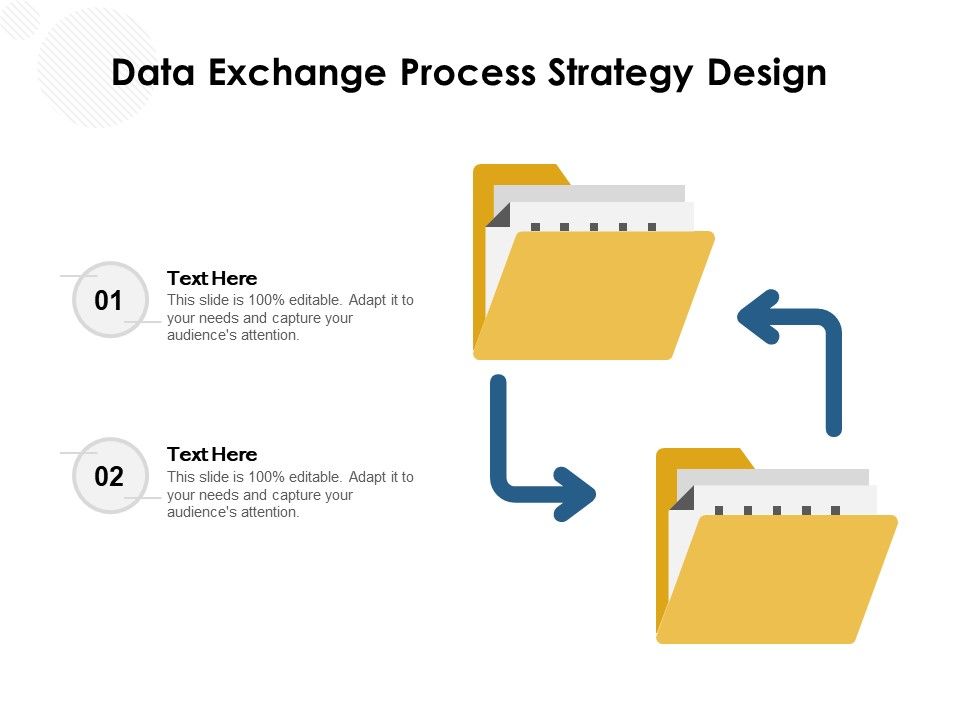 Data Exchange Process Strategy Design Ppt PowerPoint Presentation Gallery Tips PDF