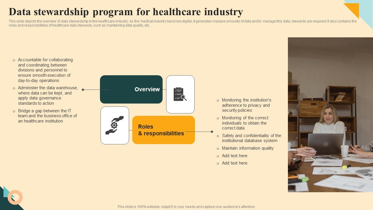 Data Stewardship Program For Healthcare Industry Sample PDF
