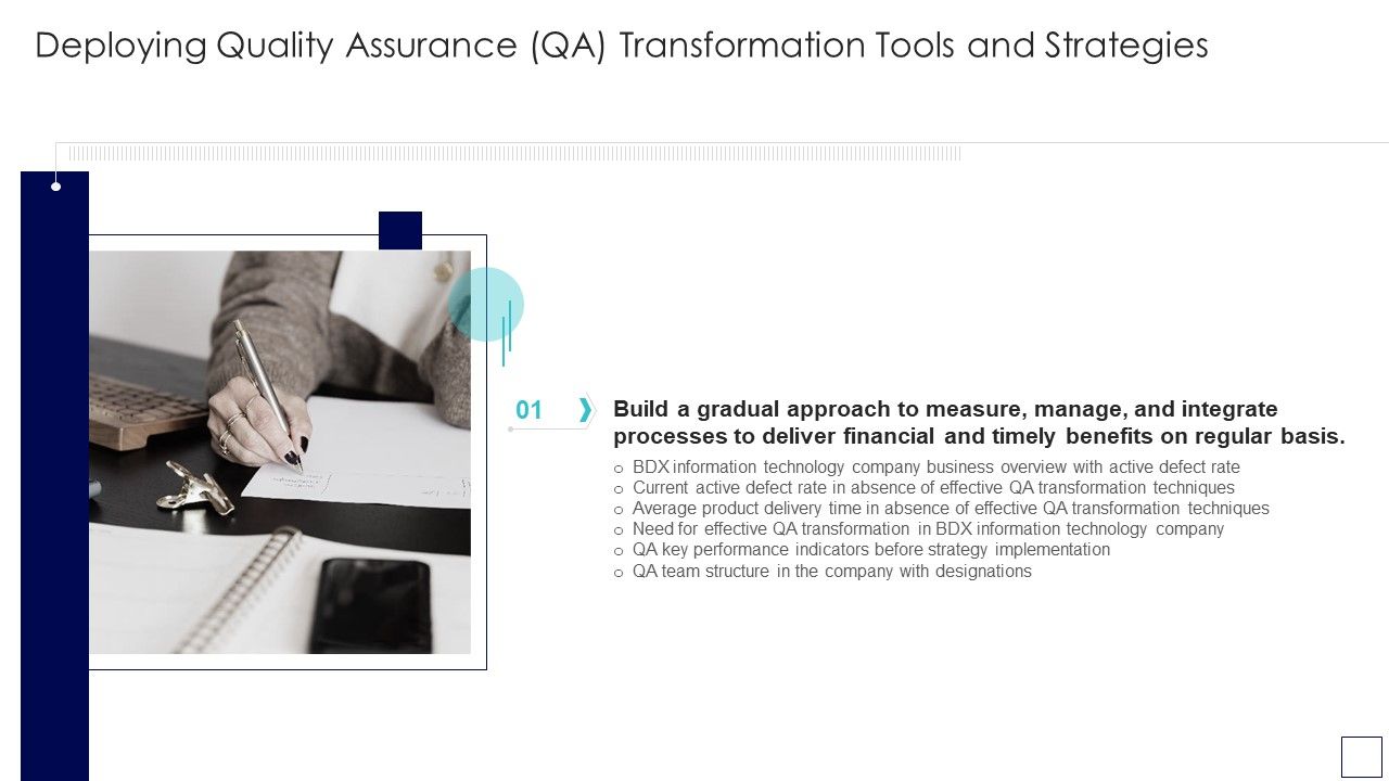 Deploying Quality Assurance Qa Transformation Tools And Strategies 8533