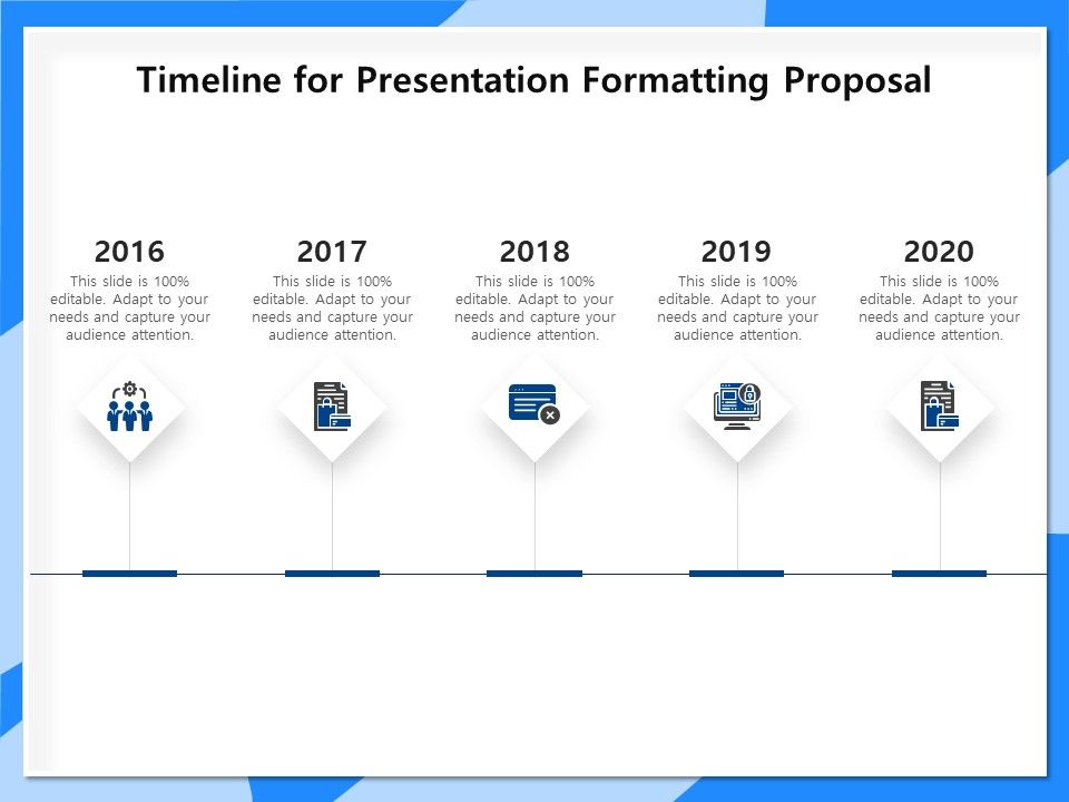 Designing And Editing Solutions Timeline For Presentation Formatting ...