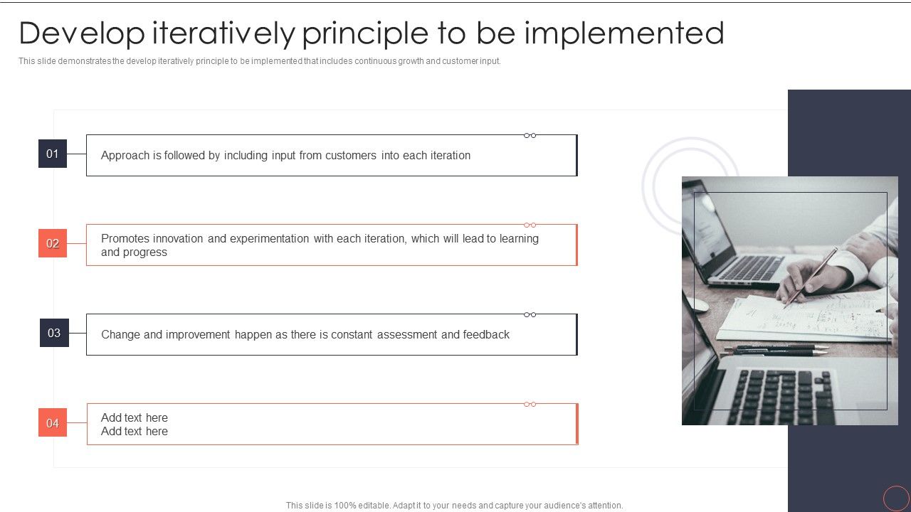 Develop Iteratively Principle To Be Implemented Dynamic System Development