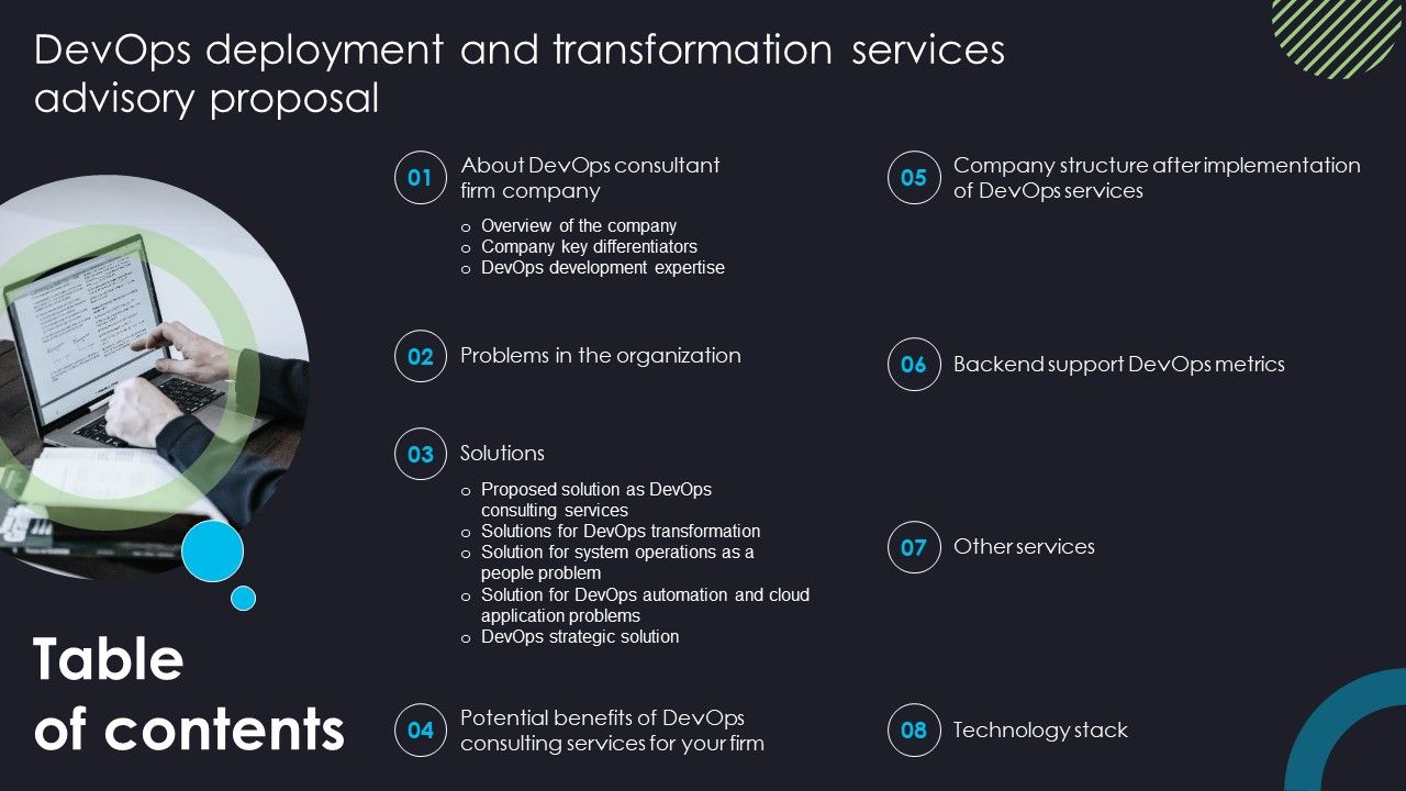Devops Deployment And Transformation Services Advisory Proposal Slide ... Devops Deployment And Transformation Services Advisory Proposal Slide ...