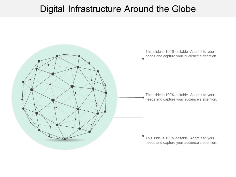 Digital Infrastructure Around The Globe Ppt PowerPoint Presentation Outline