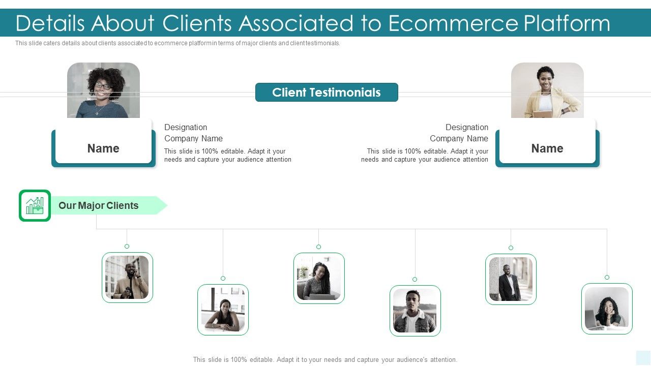 E Commerce Platform Investor Fundraising Elevator Details About Clients ... E Commerce Platform Investor Fundraising Elevator Details About Clients ...