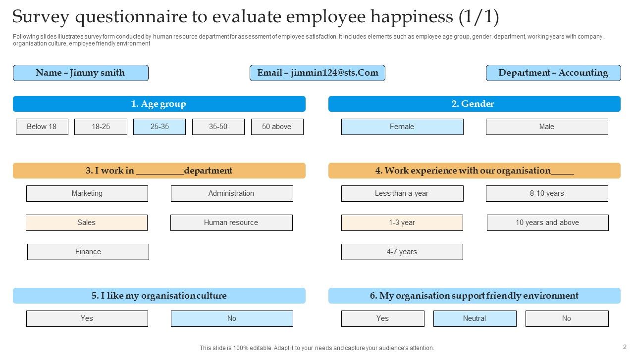 Employee Satisfaction Survey Ppt PowerPoint Presentation Complete Deck With Slides Survey