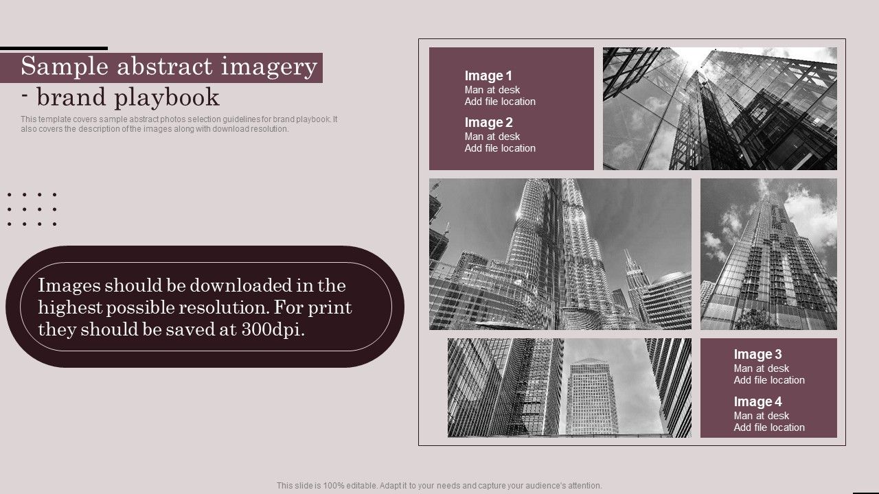 Employer Branding Playbook Sample Abstract Imagery Brand Playbook ... Employer Branding Playbook Sample Abstract Imagery Brand Playbook ...