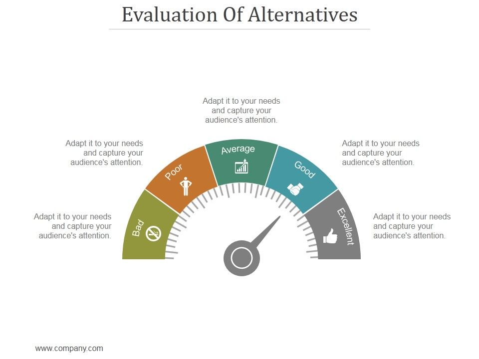 Evaluation Of Alternatives Ppt PowerPoint Presentation Inspiration Evaluation Of Alternatives Ppt PowerPoint Presentation Inspiration