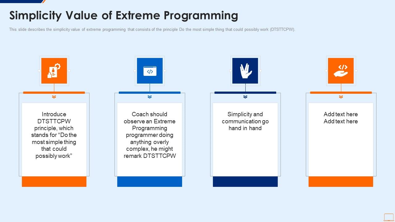 Extreme Programming Methodology IT Simplicity Value Of Extreme ... Extreme Programming Methodology IT Simplicity Value Of Extreme ...