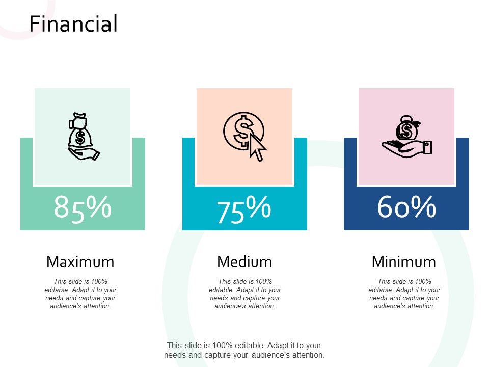 Financial Minimum Ppt PowerPoint Presentation Slides Clipart