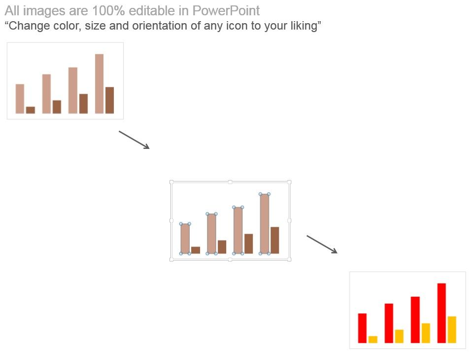 Financials Bar Graph For Expectation Analysis Powerpoint Slide Deck Samples