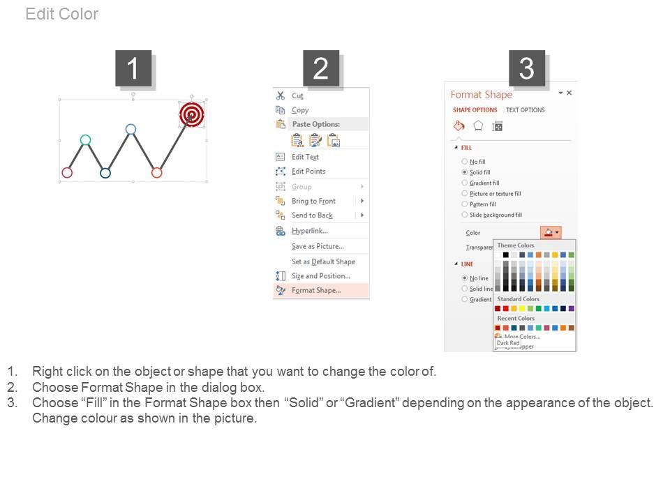 Five Staged Sequential Timeline For Target Achievement Powerpoint Slides Five Staged Sequential Timeline For Target Achievement Powerpoint Slides