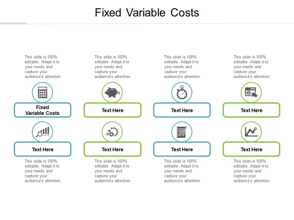 Fixed Variable Costs Ppt PowerPoint Presentation Summary Deck Cpb