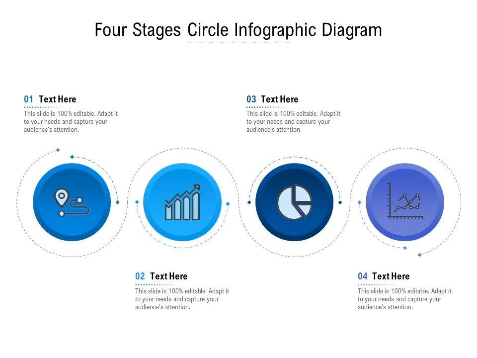 Four Stages Circle Infographic Diagram Ppt PowerPoint Presentation File ...