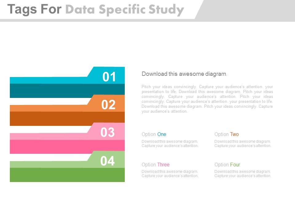 Four Tags For Demand Management Process Powerpoint Template