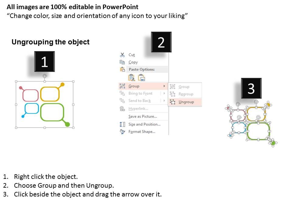 Four Text Boxes With Icons Powerpoint Template Four Text Boxes With Icons Powerpoint Template