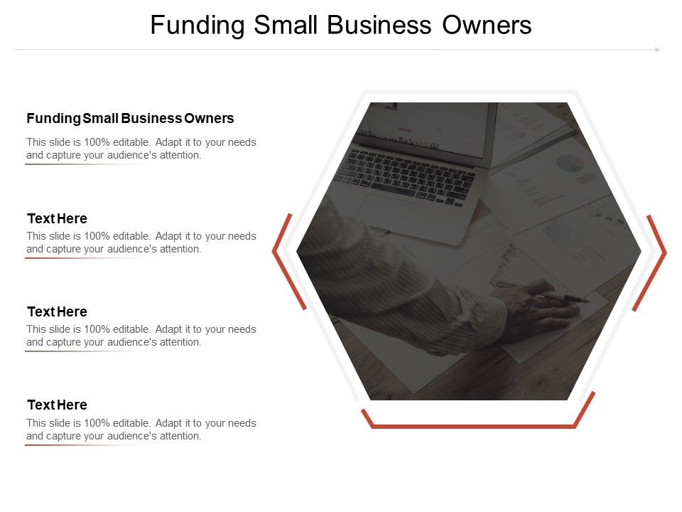 Funding Small Business Owners Ppt Powerpoint Presentation Professional 