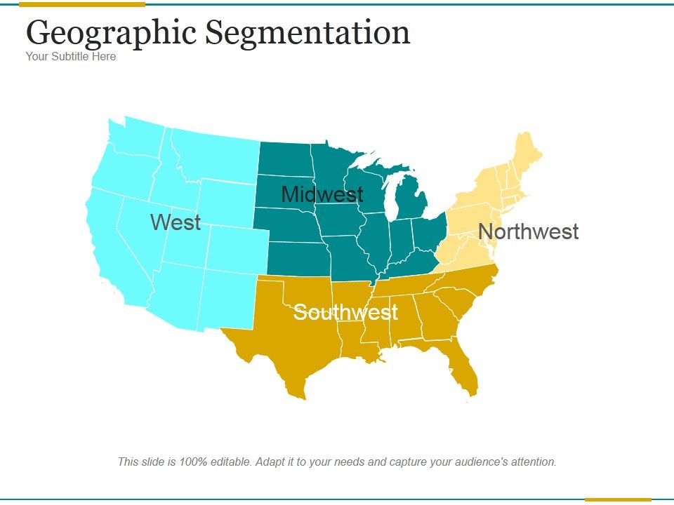 Geographic Segmentation Template 1 Ppt PowerPoint Presentation Styles