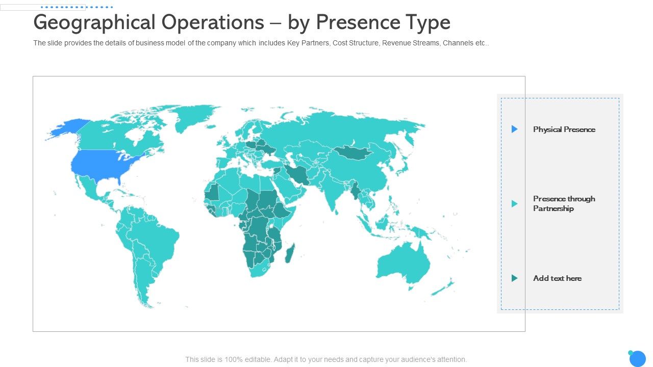 Geographical Operations By Presence Type Ppt Model Shapes PDF