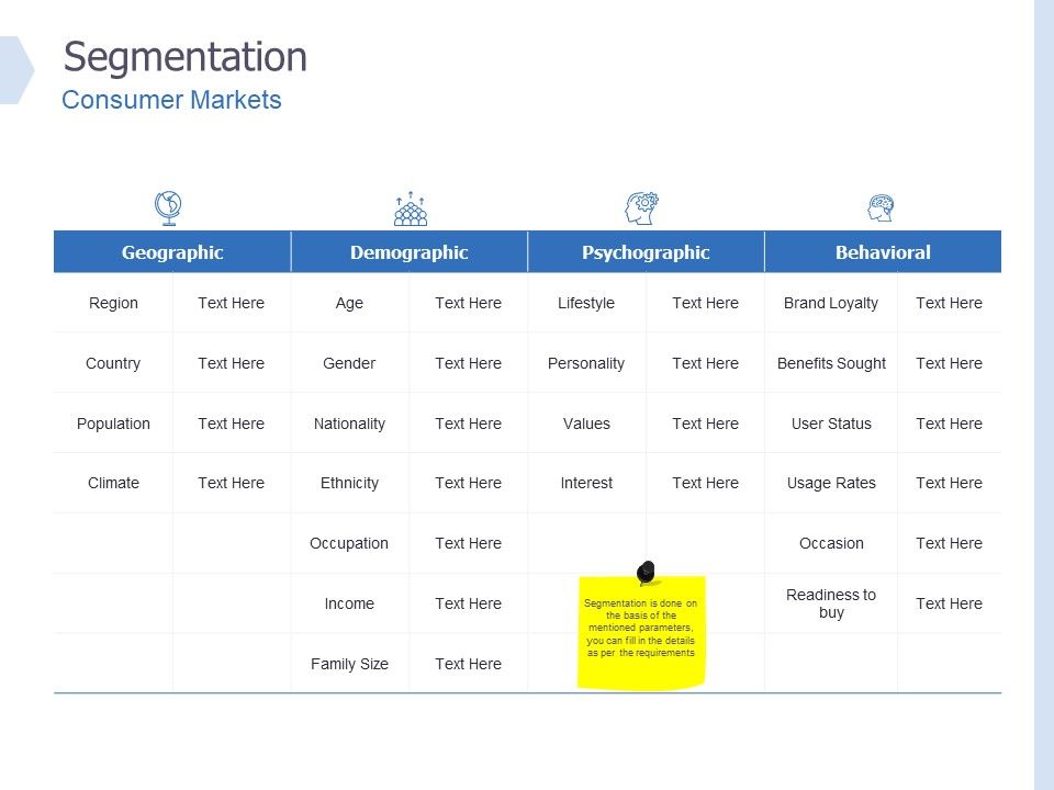 Global Market Segmentation Segmentation Ppt PowerPoint Presentation Summary Layouts PDF