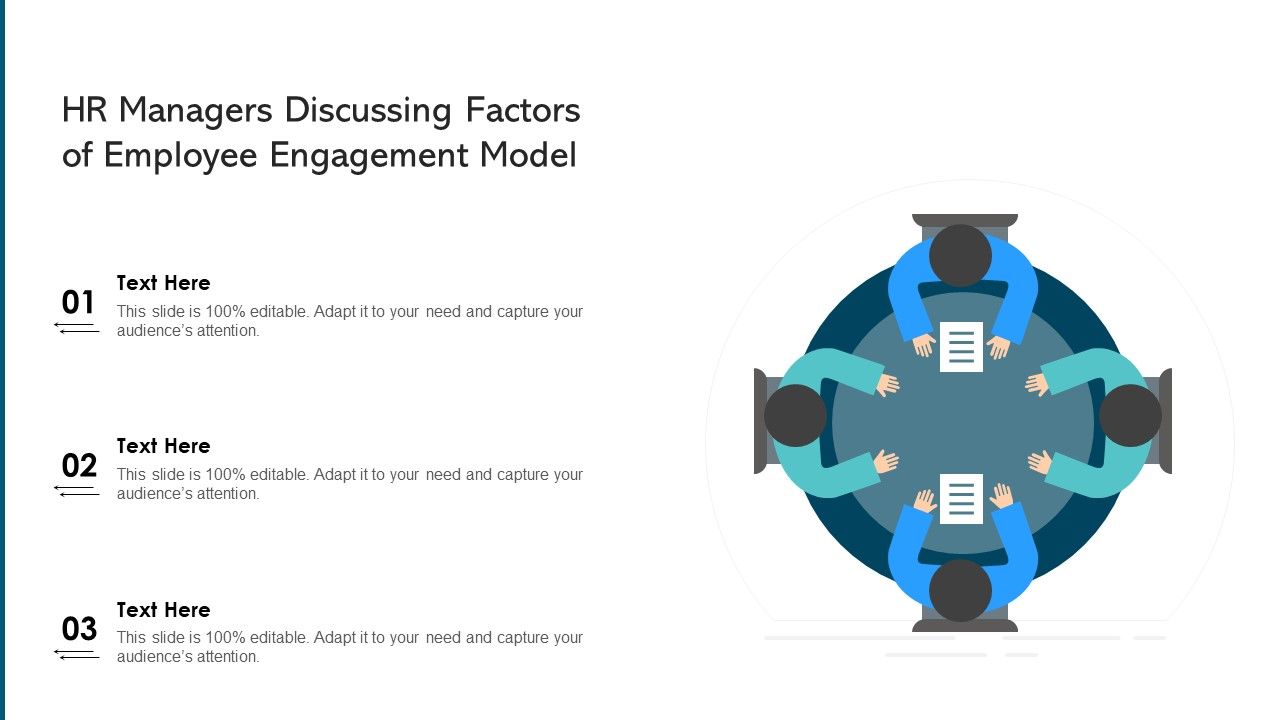 HR Managers Discussing Factors Of Employee Engagement Model Ppt ... HR Managers Discussing Factors Of Employee Engagement Model Ppt ...