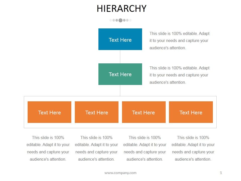 Hierarchy Ppt PowerPoint Presentation Pictures Deck