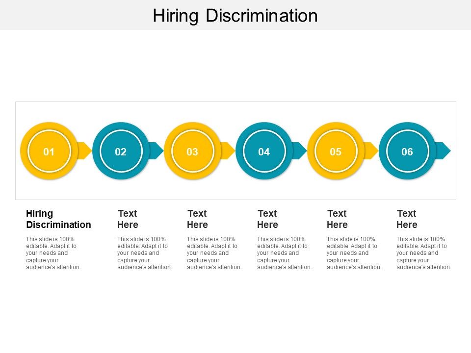 Hiring Discrimination Ppt PowerPoint Presentation Infographic Template Introduction Cpb