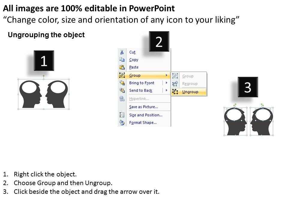 Human Brain With Bulb And Question Mark Powerpoint Template
