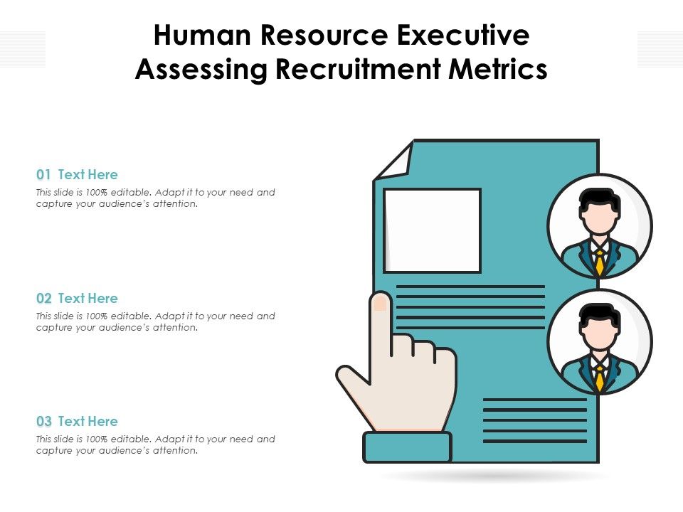 Human Resource Executive Assessing Recruitment Metrics Ppt PowerPoint ... Human Resource Executive Assessing Recruitment Metrics Ppt PowerPoint ...