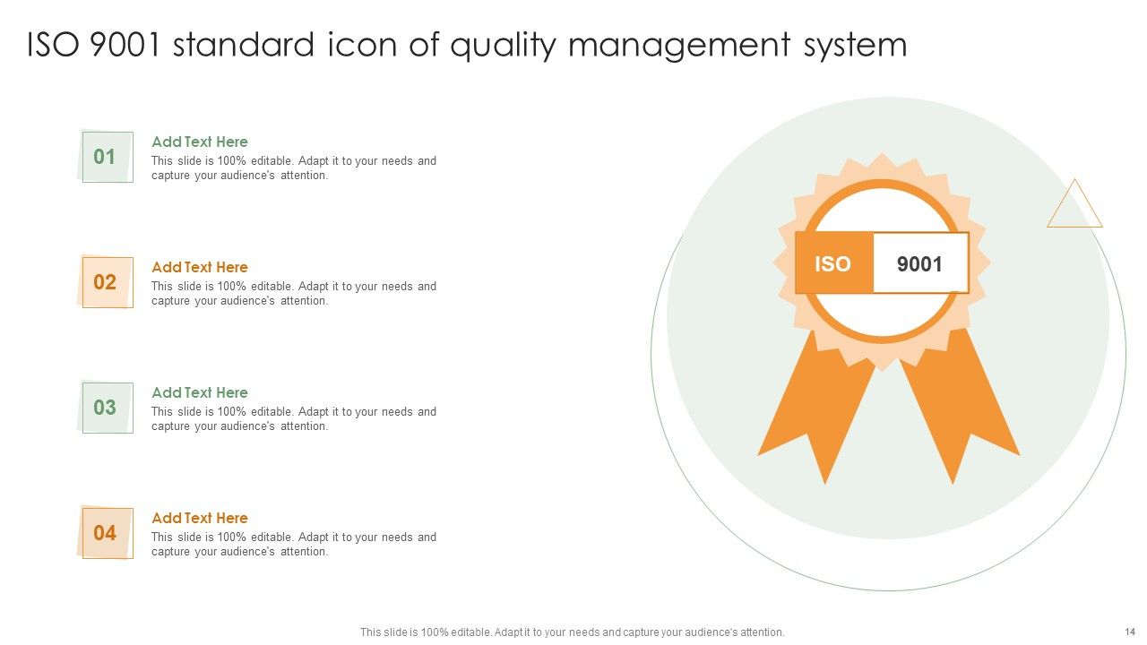 ISO 9001 Standard Ppt PowerPoint Presentation Complete Deck With Slides