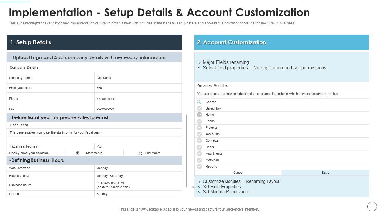 Implementation Setup Details And Account Customization Microsoft PDF