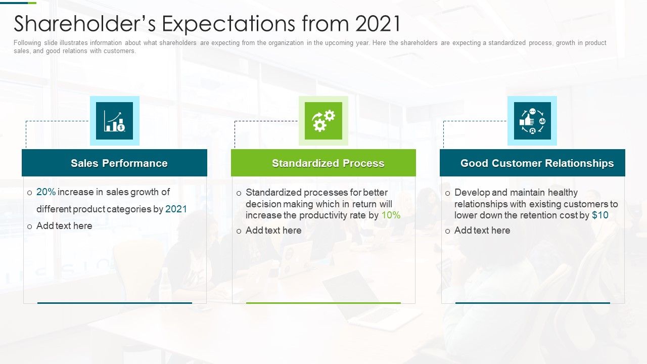 Implementing BPM Techniques Shareholders Expectations From 2021 ... Implementing BPM Techniques Shareholders Expectations From 2021 ...