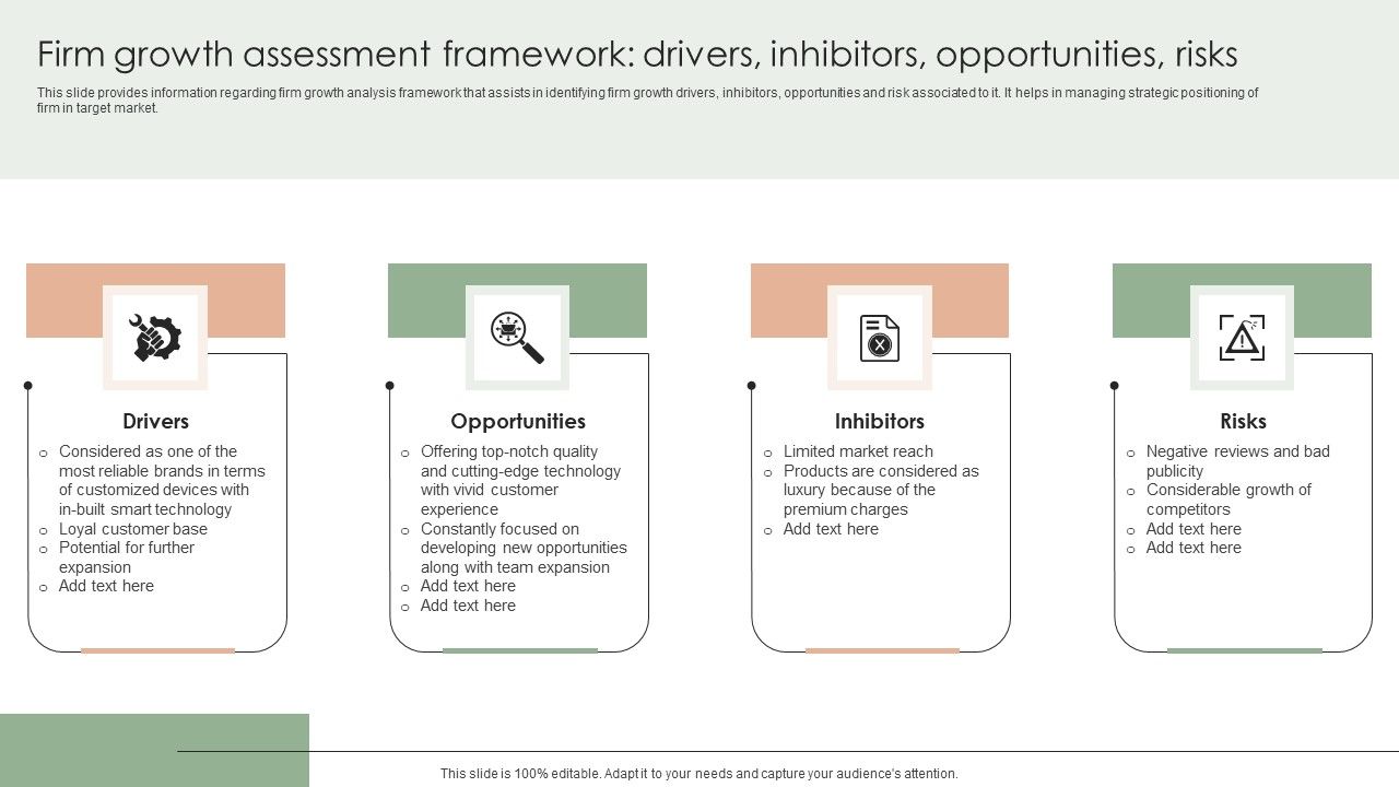 Implementing Effective Strategy Firm Growth Assessment Framework ... Implementing Effective Strategy Firm Growth Assessment Framework ...