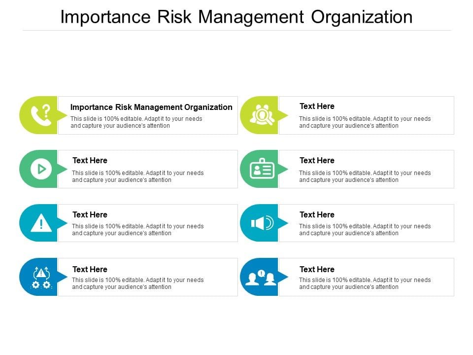 Importance Risk Management Organization Ppt PowerPoint Presentation ... Importance Risk Management Organization Ppt PowerPoint Presentation ...