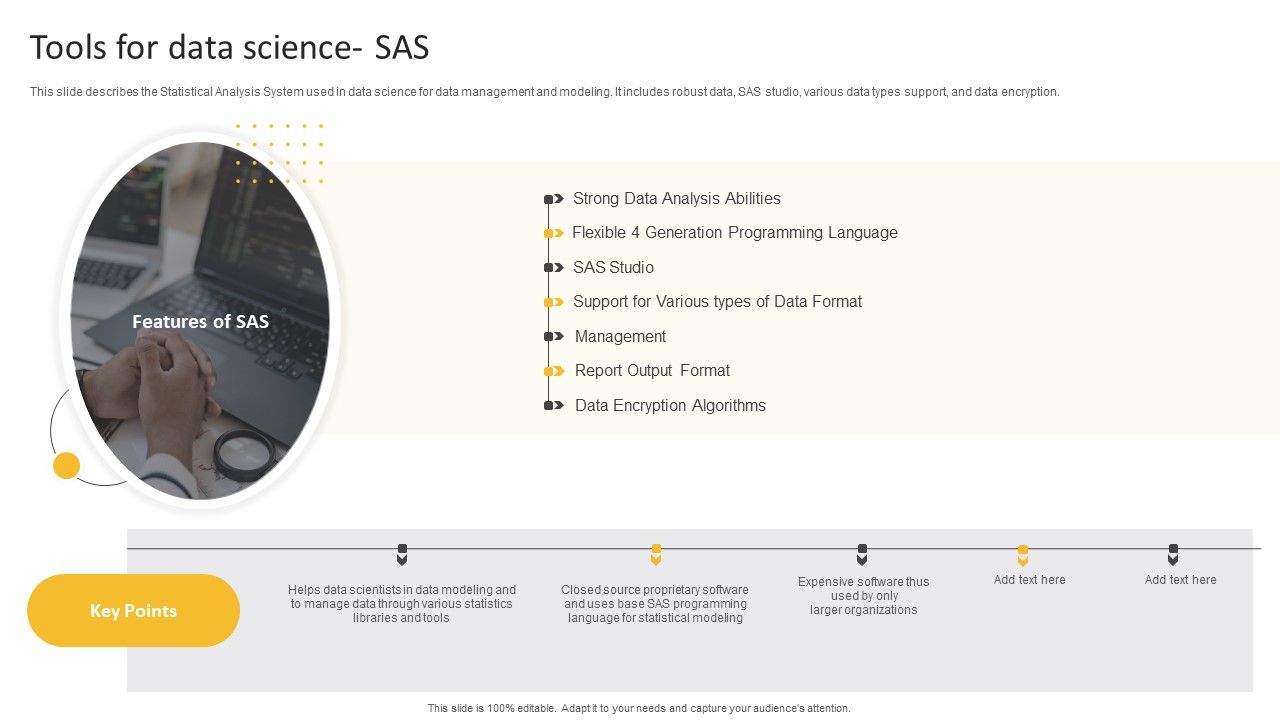 Information Science Tools For Data Science Sas Ppt PowerPoint Presentation