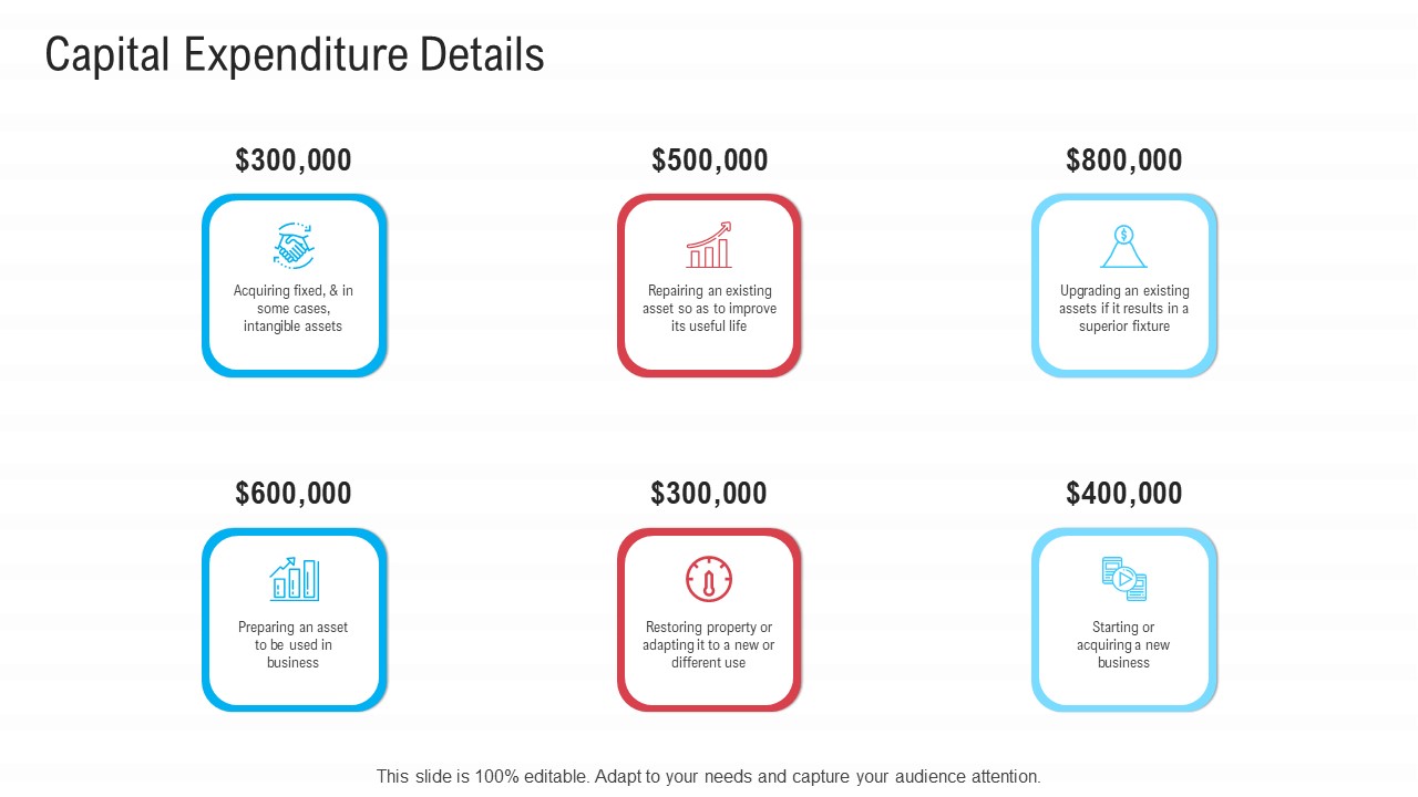 Infrastructure Designing And Administration Capital Expenditure Details ...