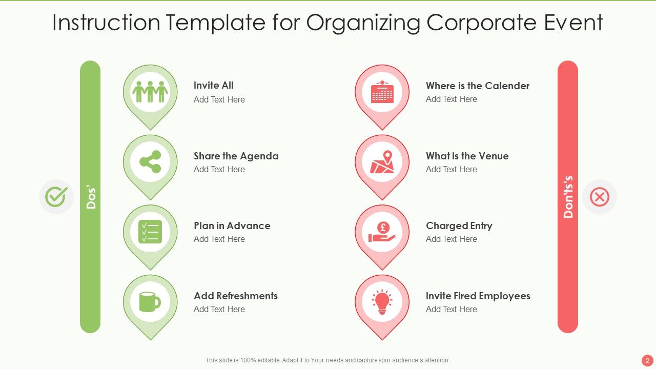 Instruction Template Ppt PowerPoint Presentation Complete Deck With Slides